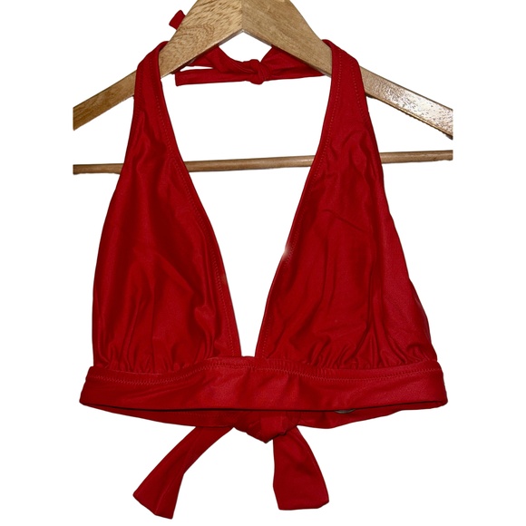 J. Crew | Swim | New J Crew Dd Halter Tieback Bikini Top With Mesh ...